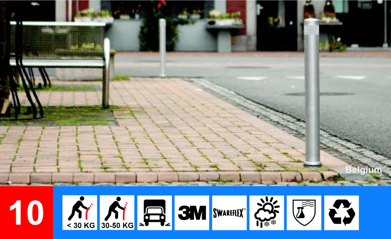 Jislon Flexible Post, Perabot Jalan raya, Delineator, Mono Anchor