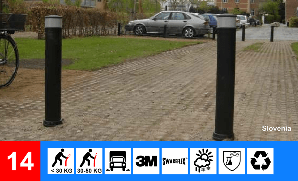 Jislon Flexible Post, Perabot Jalan raya, Delineator, Mono Anchor